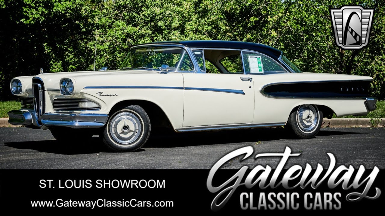 1958 Edsel Ranger Hardtop Coupe Gateway Classic Cars St. Louis #9355 ...