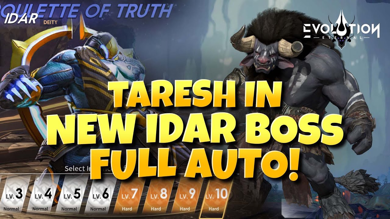 Critical Taresh Rocks at the New Ketosian Idar Boss | Eternal Evolution ...