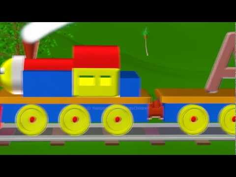 Alphabet Train - Learning English alphabet for Kids