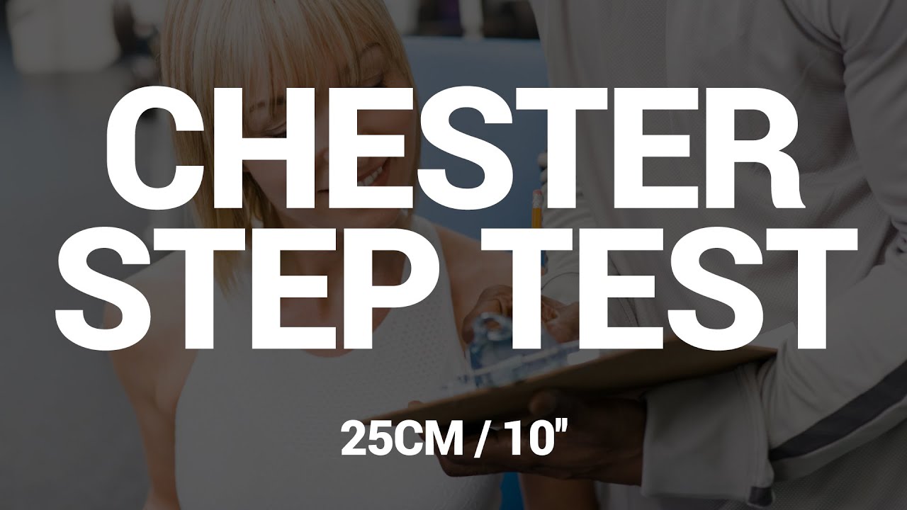 Chester Step Test with digital countdown and sound - YouTube