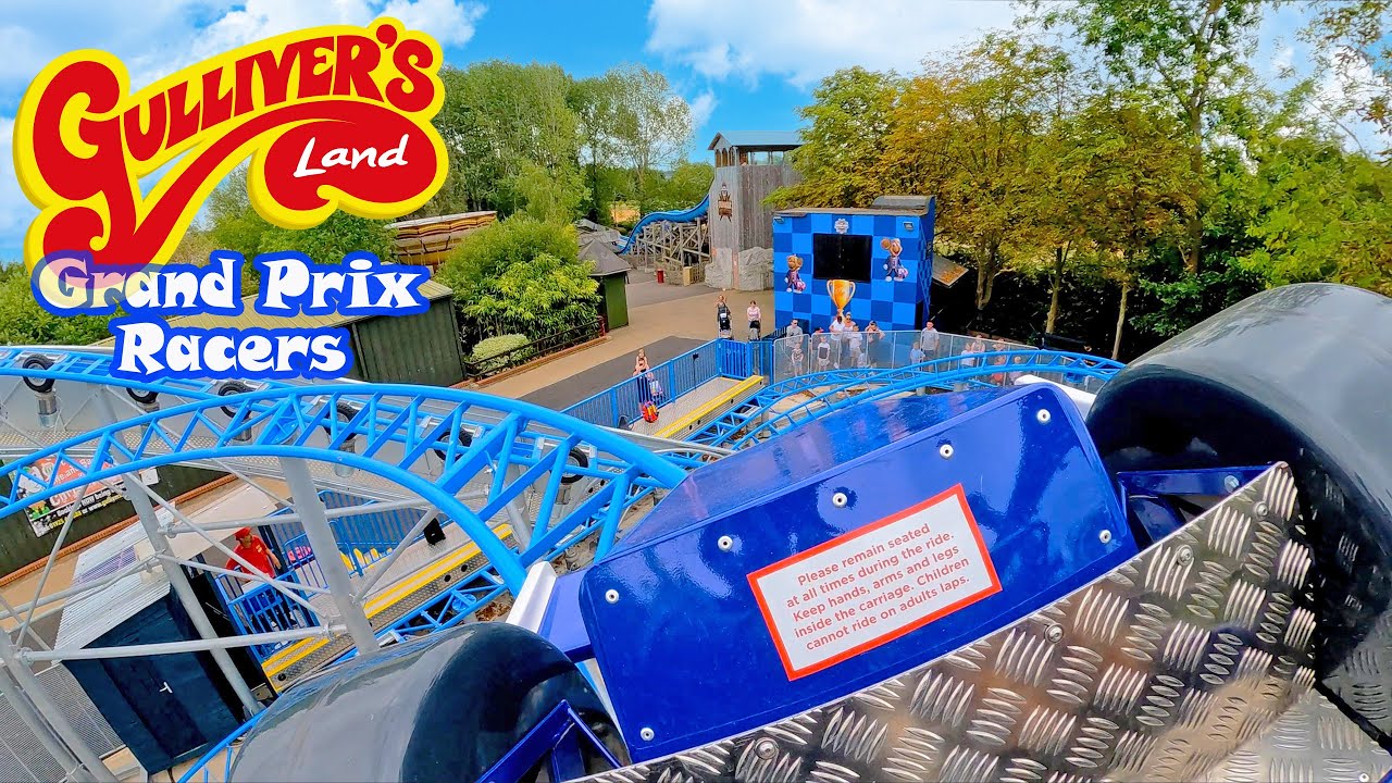 NEW Grand Prix Racers at Gulliver's Land (July 2022) [4K] - YouTube