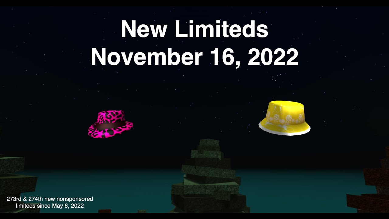 Roblox: Hot Pink Snow Leopard Fedora & Yellow Bucket Hat go LIMITED ...