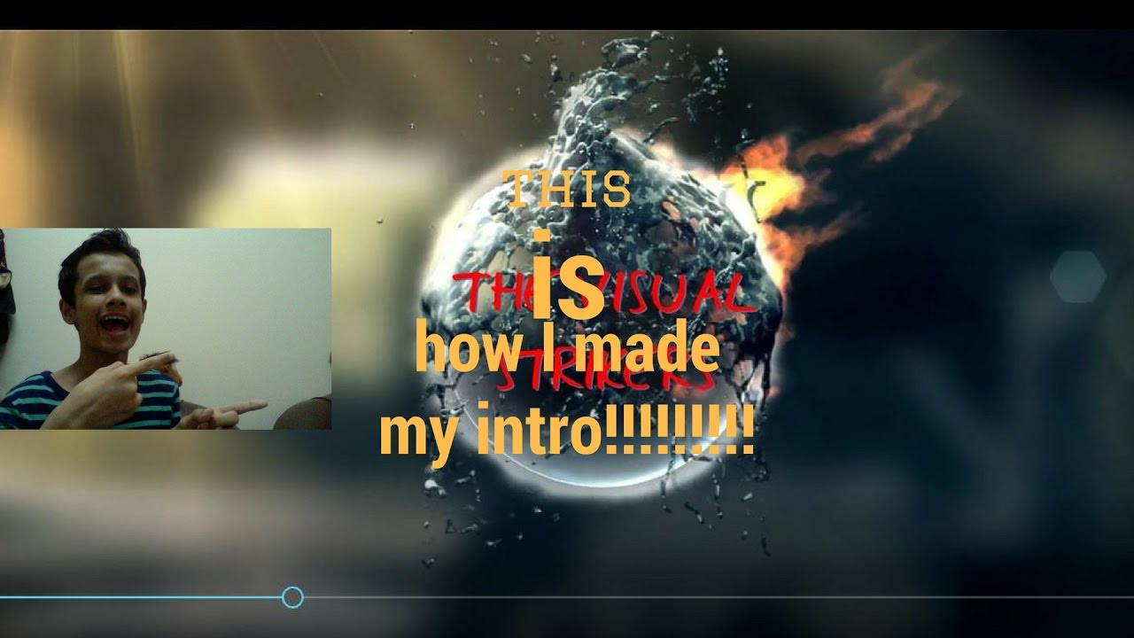||fire and water splash intro tutorial|| - YouTube
