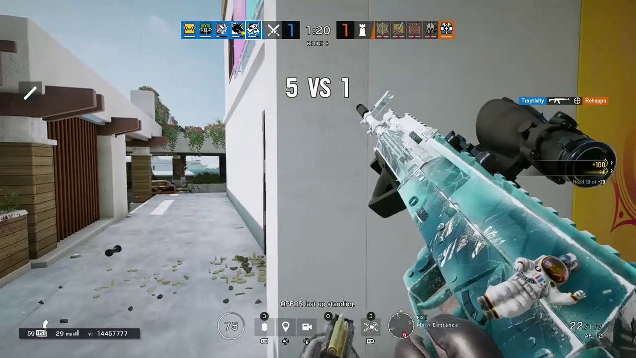 R6 Shifting tides gameplay - YouTube