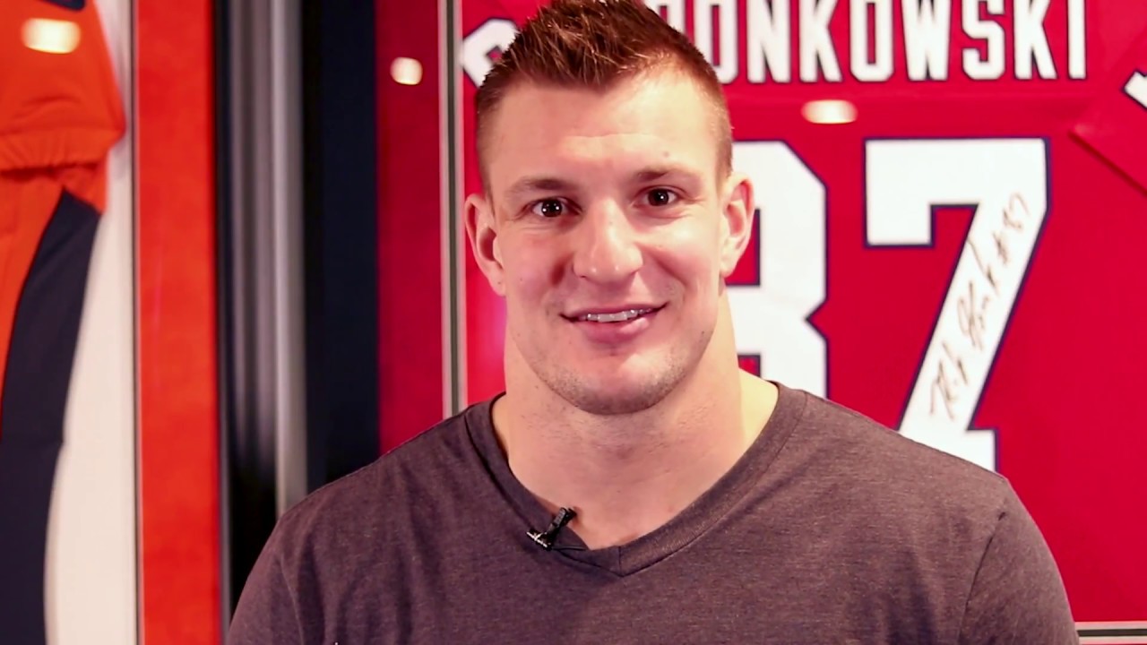 AFC Championship Raffle Hosted by Gronk Nation Youth Foundation - YouTube