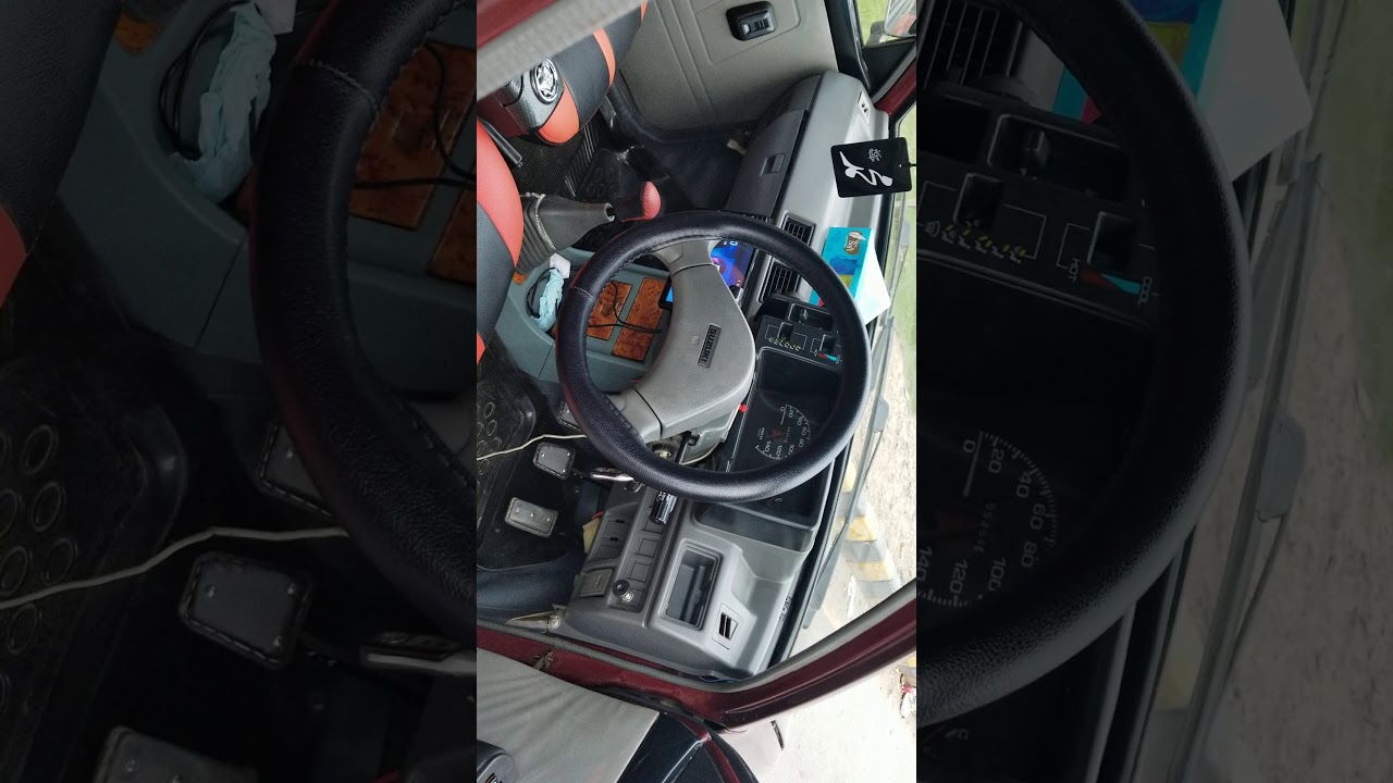 Mehran Interior Modified android Led Power windows Black & Red Poshish ...