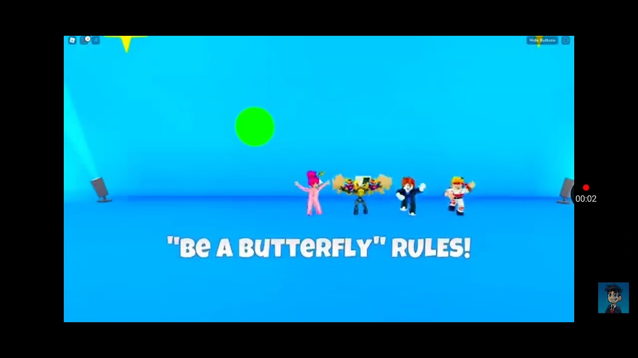 BE A BUTTERFLY" RULES! - YouTube