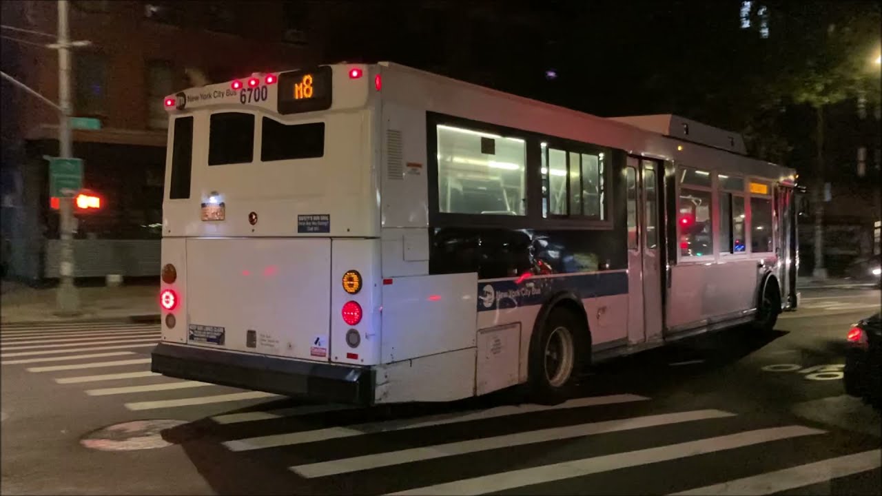 MTA NYCT Orion 7 "Original" on M8 Route Detoured on Avenue C, 14th ...
