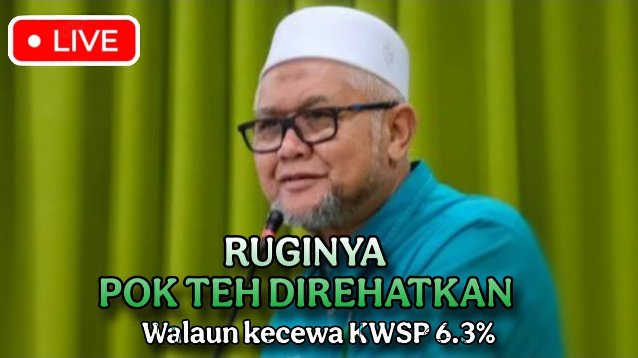 HRC LIVE!! - DOK KATA KERAJAAN GAGAL LETAK JAWATAN | DIVIDEN KWSP ...
