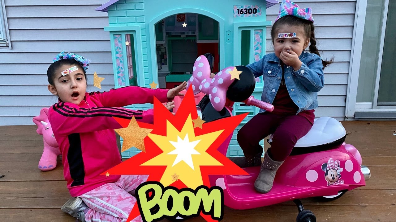 The Boo Boo Story for Kids | Pretend play Video | #BooBoostory#RideOn# ...