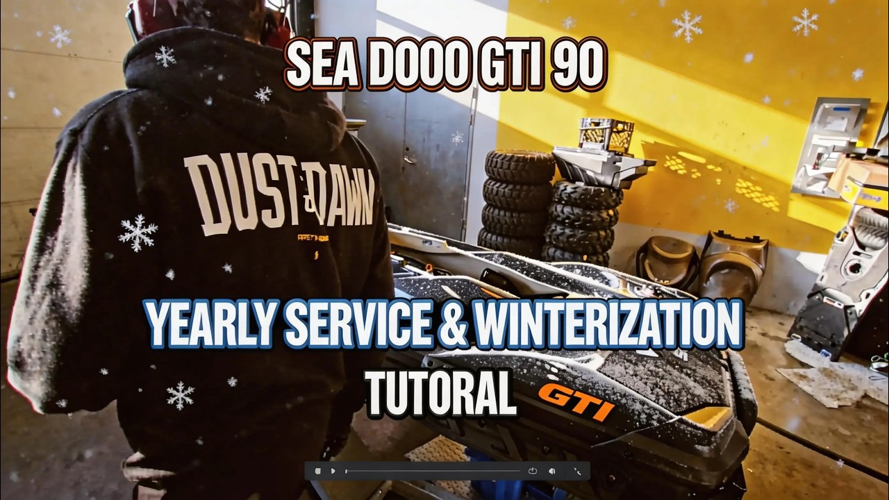 Sea-Doo GTI 90 Winterization & Service Mastery: DIY Hacks to Save $500 ...