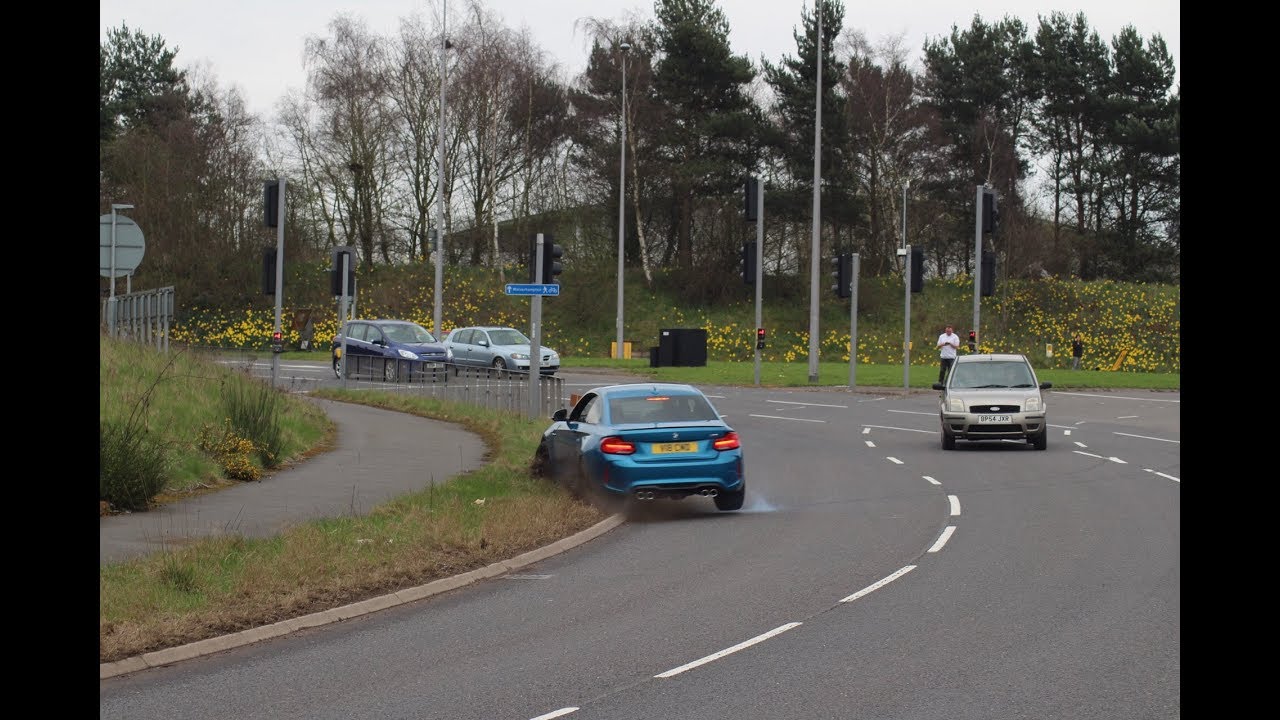 BMW M2 CRASH!!! - YouTube