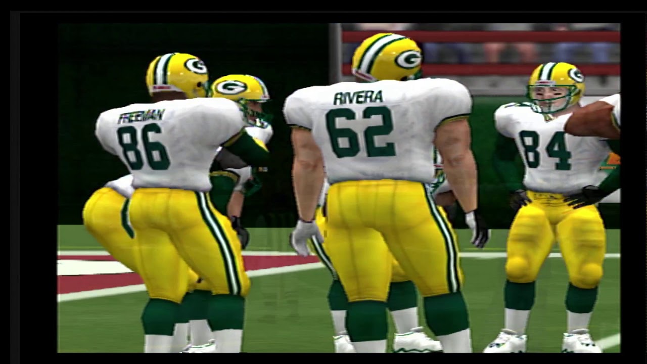 (2000 Packers vs 2000 49ers) (Madden NFL 2001) Playoff Great Game ...