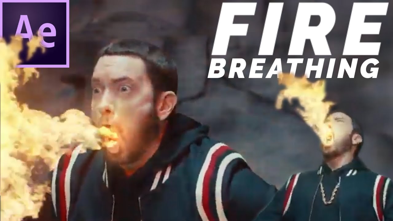 EMINEM Fire Breathing Effect Tutorial | GODZILLA - YouTube