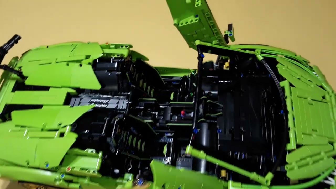 LEGO Technic Lamborghini RC bumper delete - YouTube
