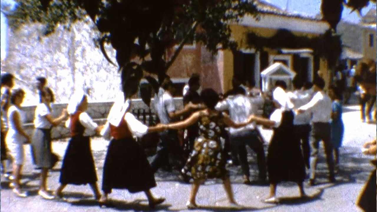 Λάκωνες Κέρκυρας 1960 - Παραδοσιακοί χοροί - YouTube