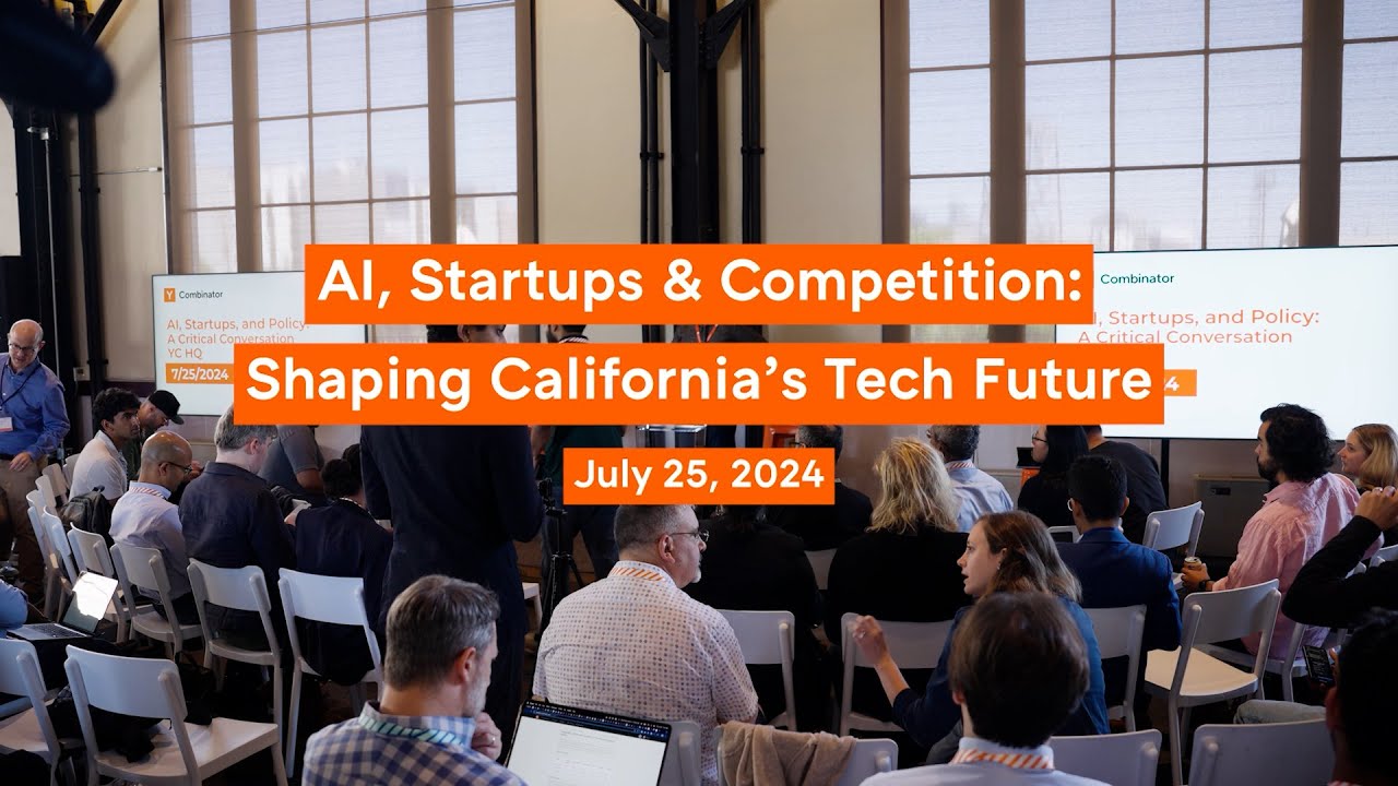 AI, Startups, & Competition: Shaping California’s Tech Future - YouTube
