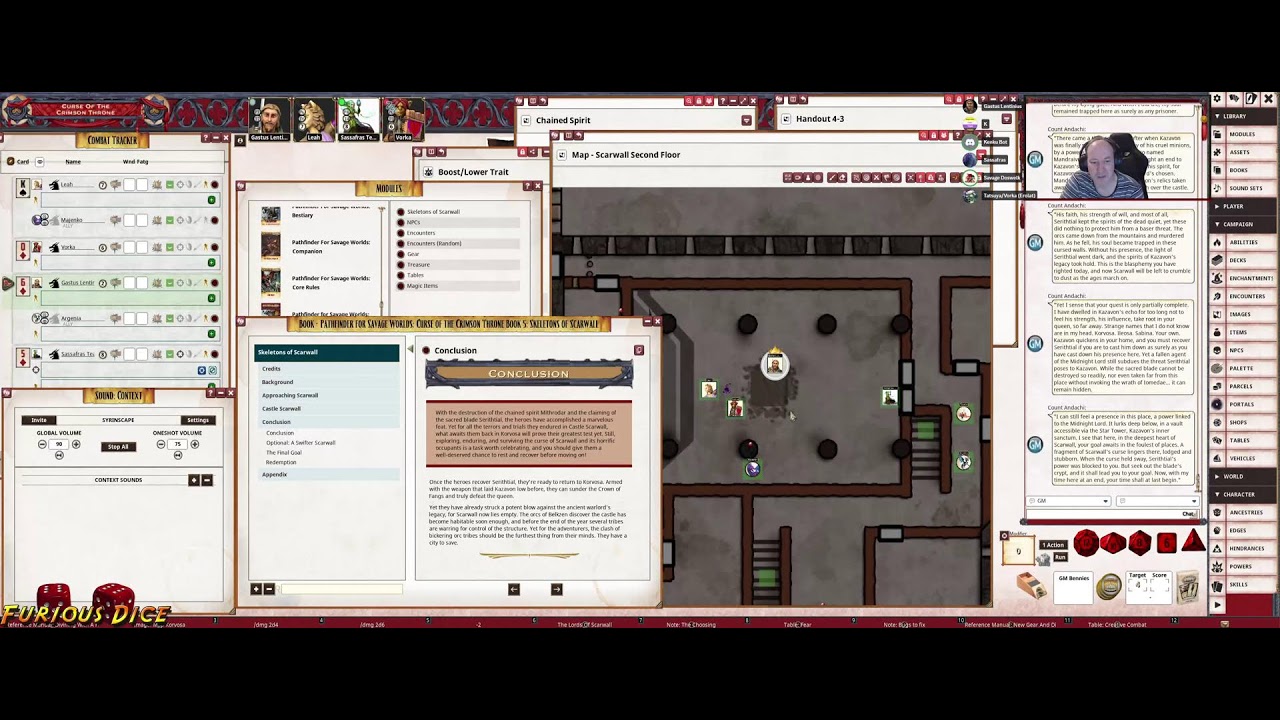 Savage Pathfinder: Skeletons of Scarwall #12 - YouTube