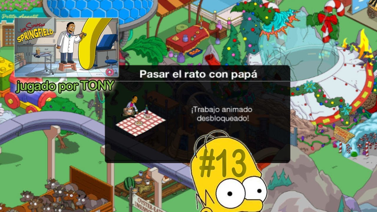 Los Simpson Springfield "Historia'20: Capítulo 13 - Trabajo animado ...