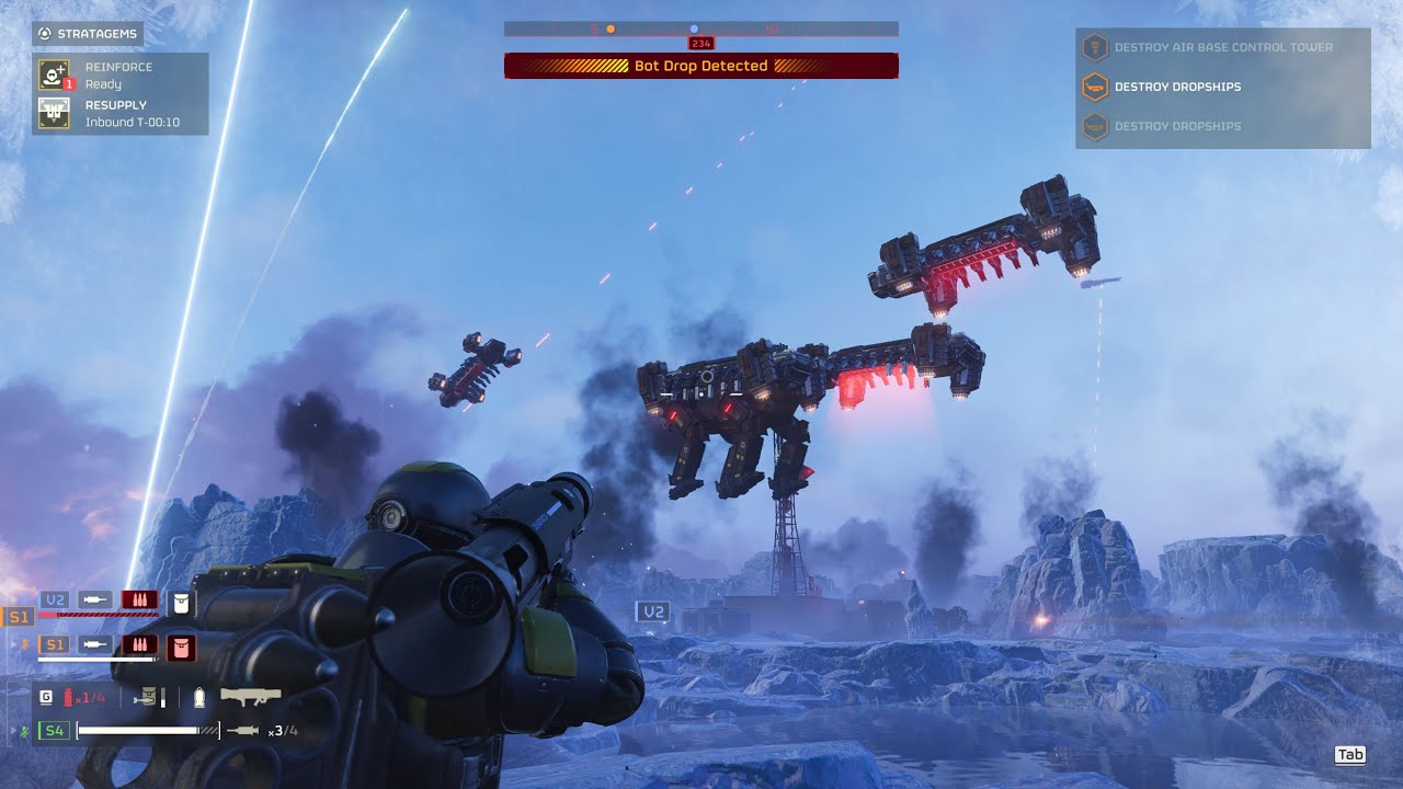 Battle with Automatons - Super Helldive Difficulty - 4K Quality - Helldivers 2 - YouTube