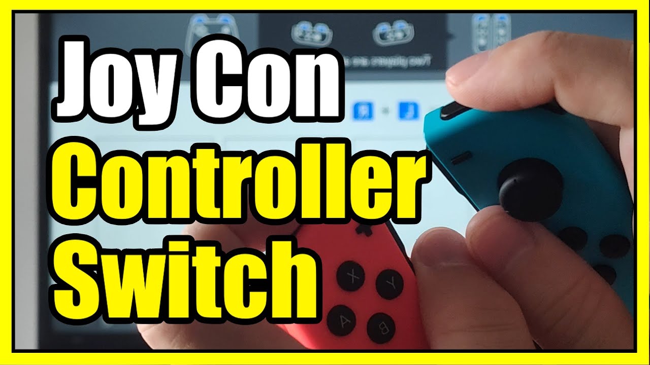 How to Get Back to 1 Joy Con Controller & Connect to Nintendo Switch (2 ...