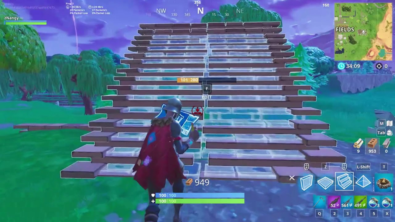 How to build like a Pro (Fortnite Battle Royale) - YouTube