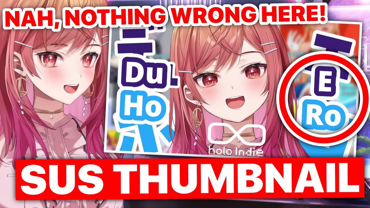 Ririka's SUS Thumbnail (Ichijou Ririka / Hololive) [Eng Subs] - YouTube