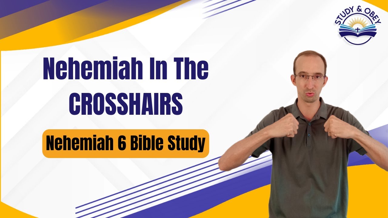 Nehemiah 6 Bible Study Nehemiah Faces CONSPIRACY Intrigue And Plots Nehemiah 6 Bible Study Nehemiah Faces CONSPIRACY Intrigue And Plots