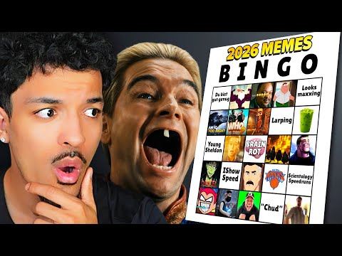 2026 MEMES BINGO