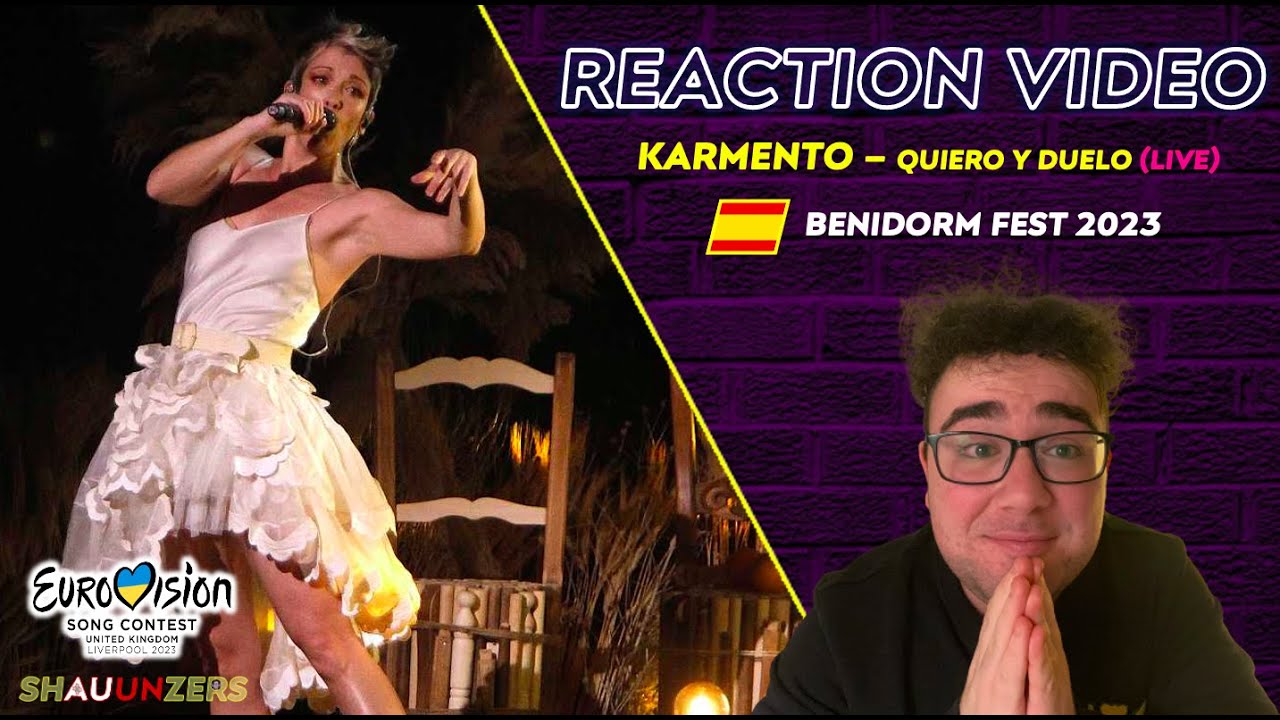 LIVE PERFORMANCE OF KARMENTO 'QUIERO Y DUELO' - Reaction Video ...