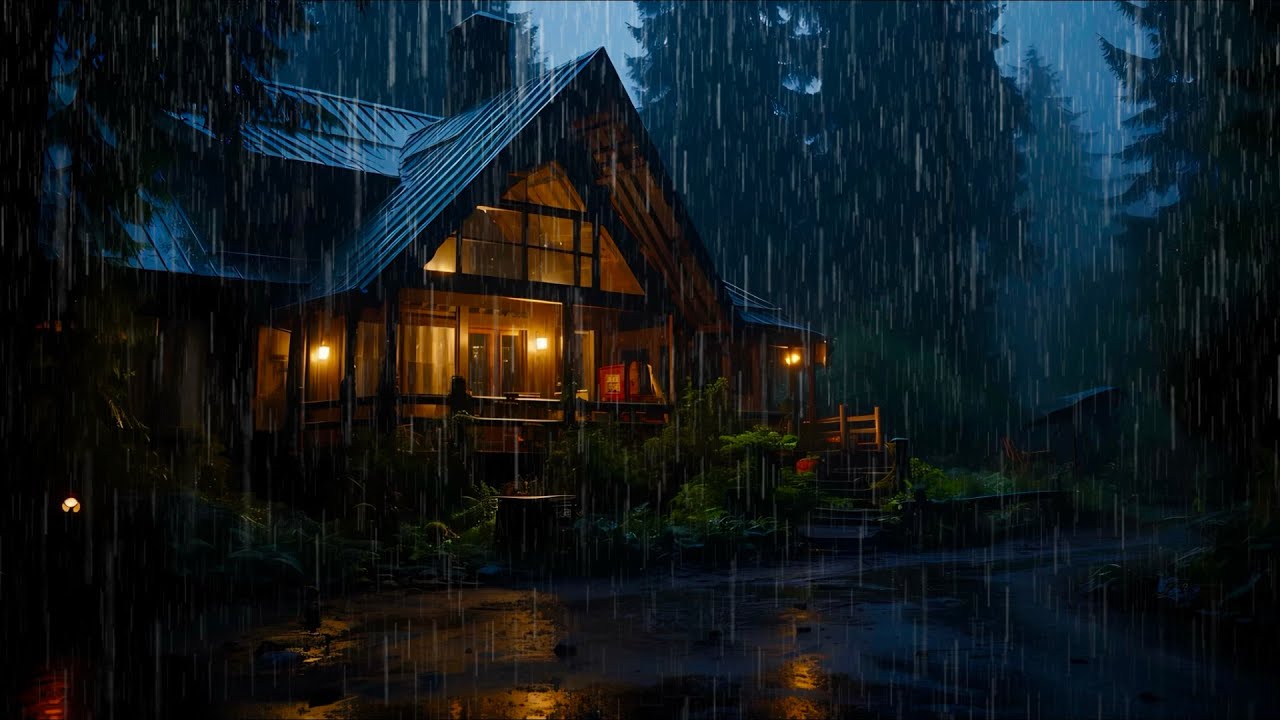 listen to the rain on the forest path : Forest Haven: Relaxing Rainfall ...