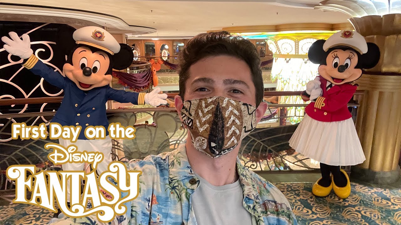 BOARDING THE SHIP AND STATEROOM TOUR | Disney Fantasy Vlog 1 - YouTube