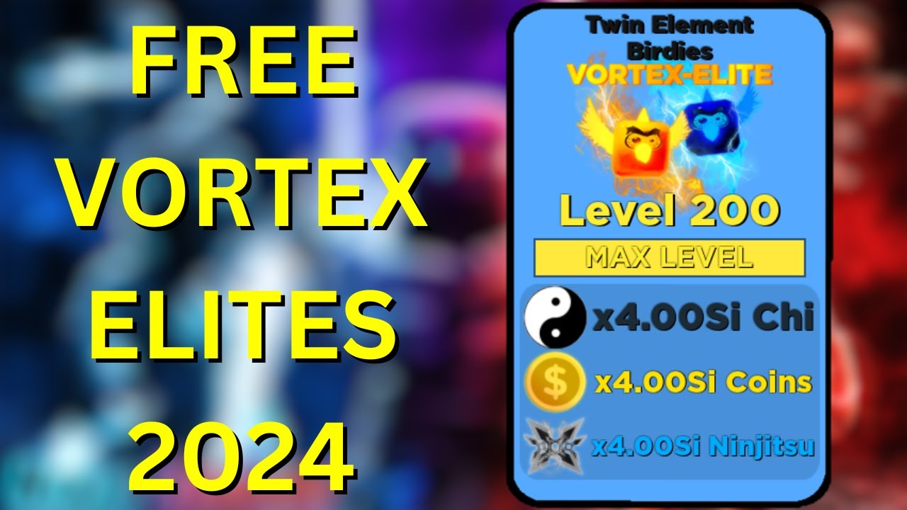 FREE VORTEX ELITES 2024 IN ROBLOX NINJA LEGENDS - YouTube