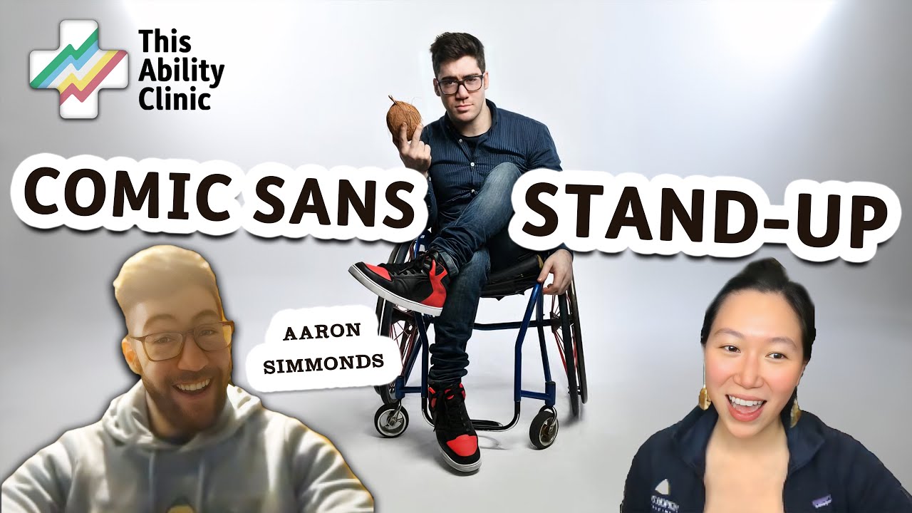 Disability in Comedy - featuring Aaron Simmonds [CC] [AD] - YouTube