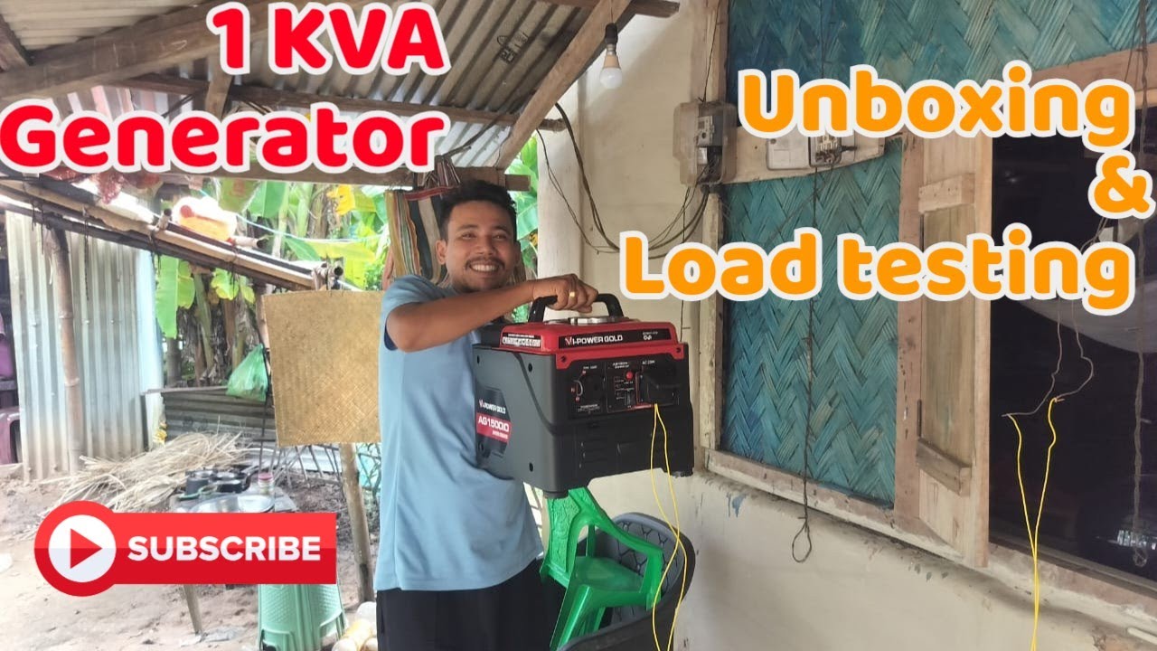 1KVA Generator Unboxing|| Vi power Gold Generator Unboxing || Generator ...