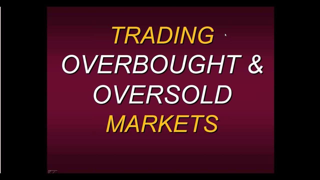 Trading Overbought And Oversold Markets With Steven Primo - YouTube