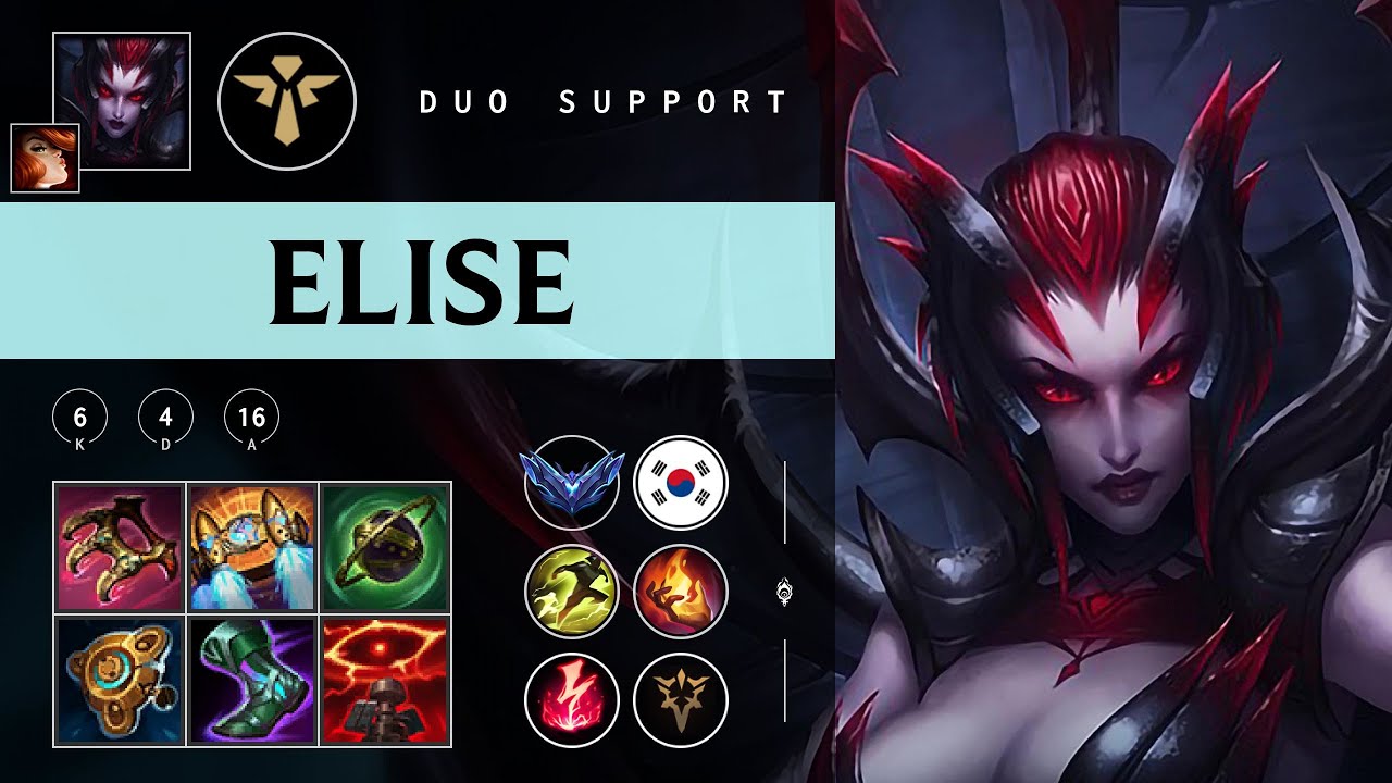 Elise Support vs Soraka - KR Diamond Patch 25.24 - YouTube