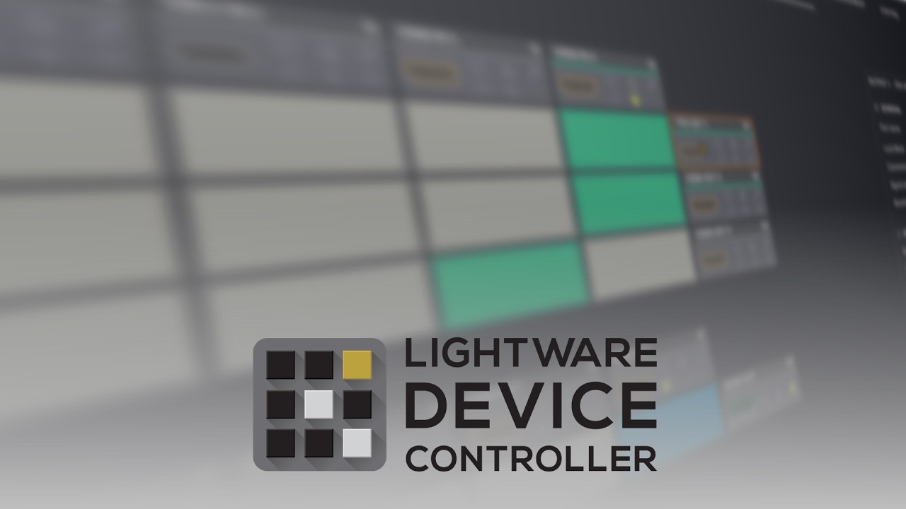 Lightware Device Controller - Quick Start Guide - YouTube