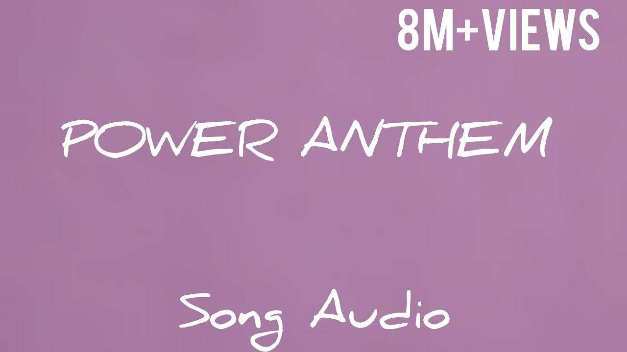 POWER ANTHEM By Street Ai - YouTube