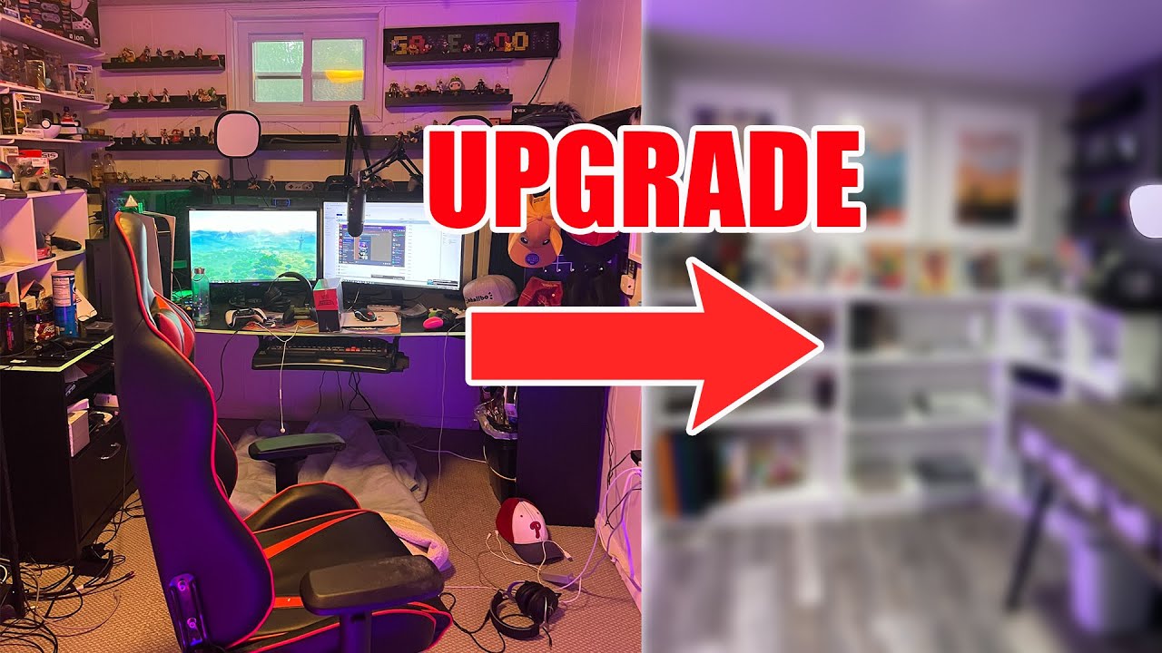 HUGE Game Room Upgrade! - YouTube