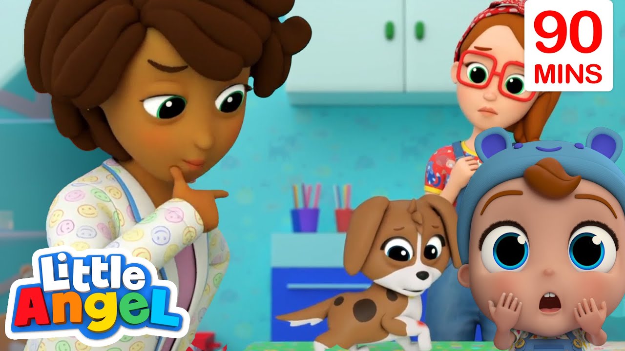 Veterinarian Saves the Dog 🐕 | Little Angel | Rescue Adventures - YouTube