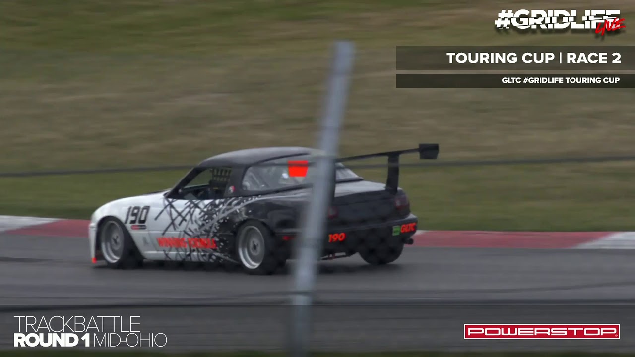 #GRIDLIFE Touring Cup (GLTC) 2019 Mid-Ohio | RACE 2 of 5 - YouTube