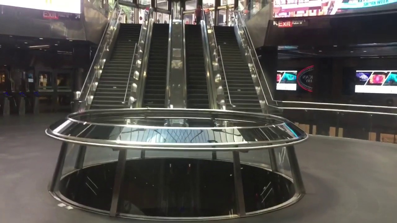 Unknown Hydraulic Scenic Elevators At The Fulton Center In Downtown NYC ...