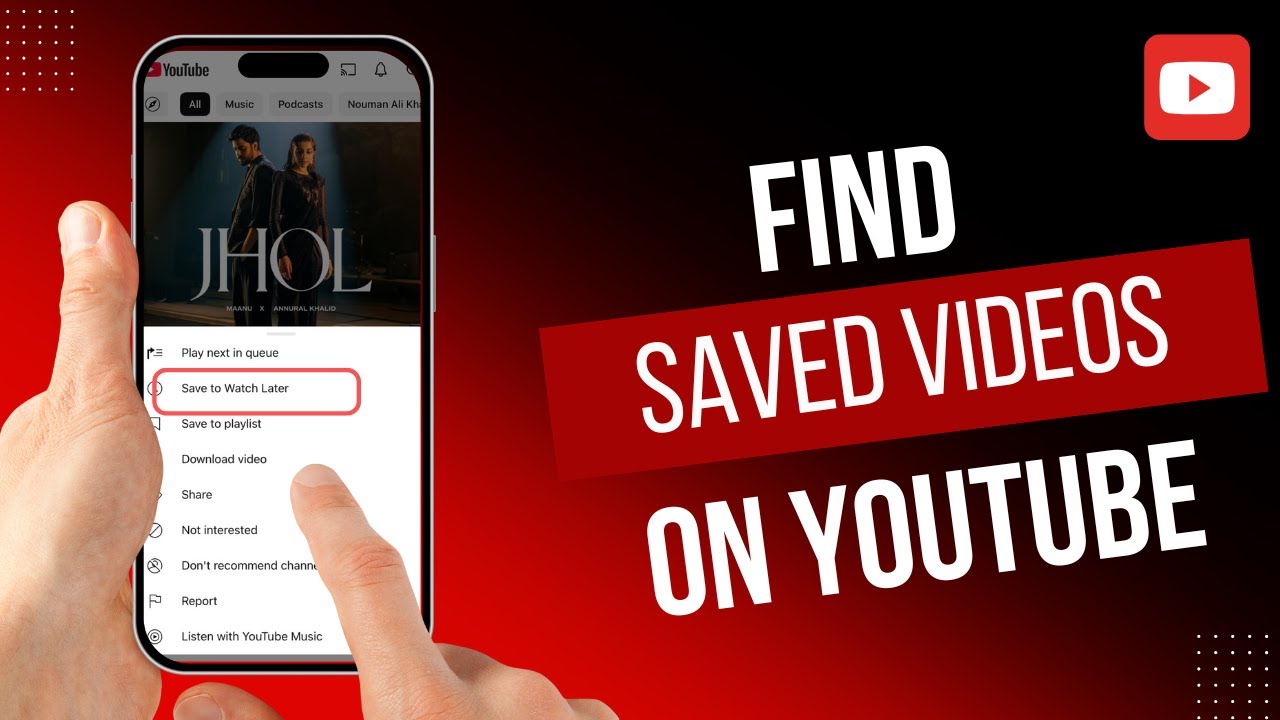 How To Find Saved Videos on YouTube (Step-by-Step Guide) - YouTube