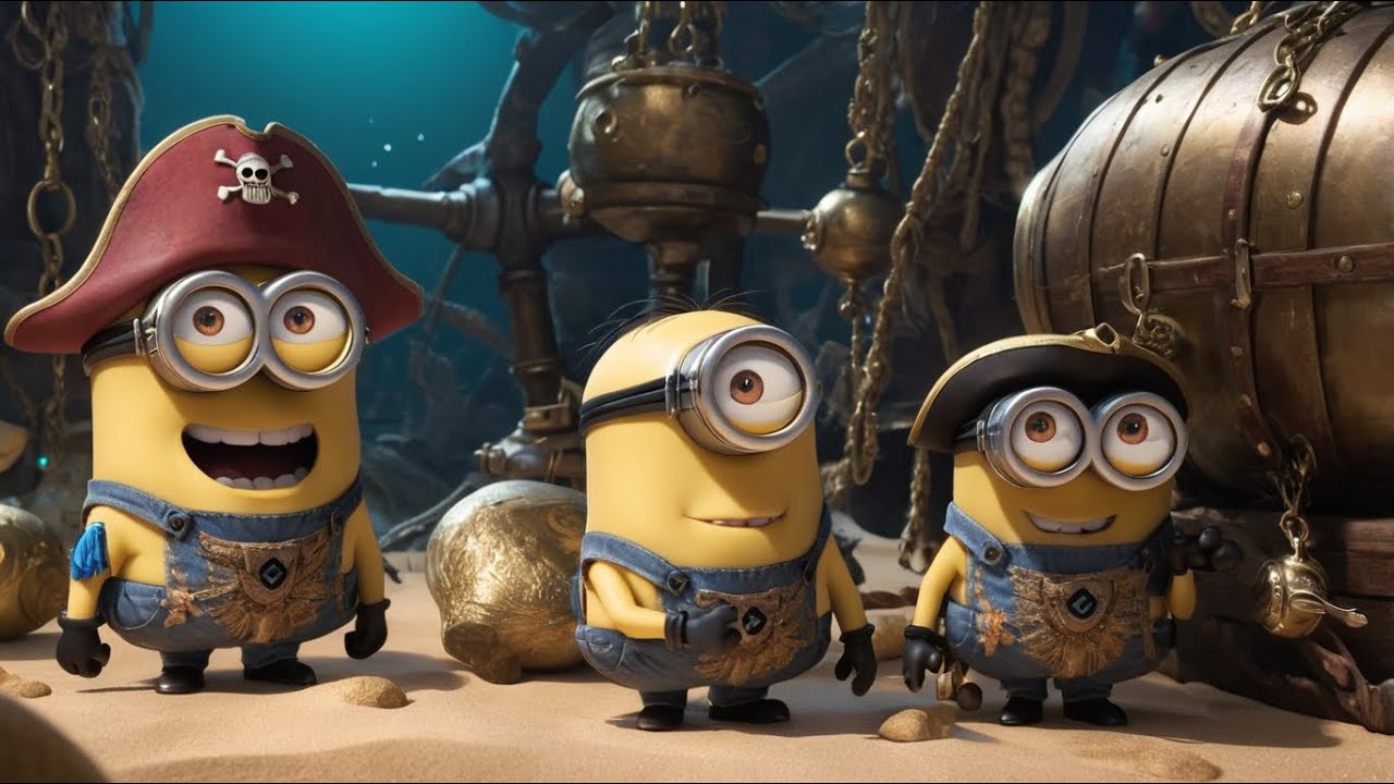 Minions - Pirate Treasure Hunt - YouTube