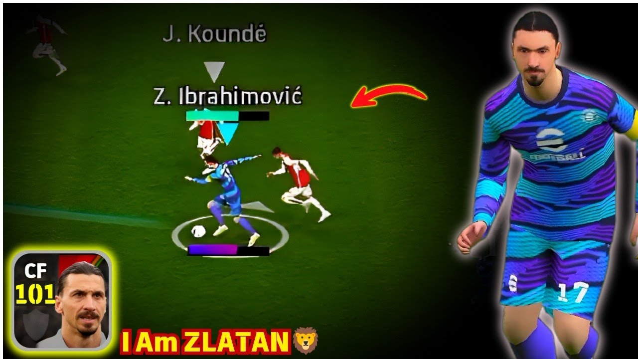 "I Am Zlatan" Is Back!!🦁 | Zlatan Ibrahimovic | Efootball 2024 Mobile ...