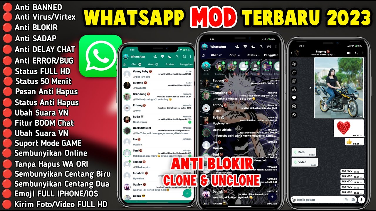 Wa Mod Terbaru 2023 || Whatsapp Mod Terbaru 2023 || Wa Gb Terbaru 2023 ...
