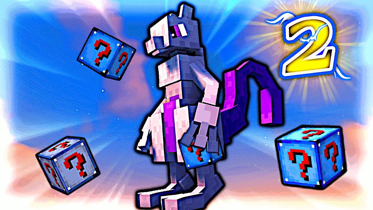 Minecraft Cobblemon Lucky Block Island - MEWTWO MUSHROOM MANIA ...