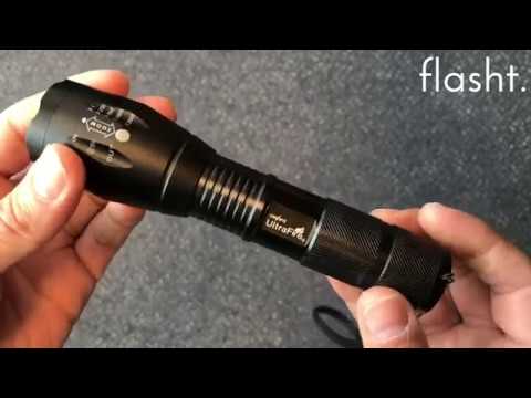 Extreme Military Flashlight mit Zoom-Funktion - Flasht.ch - YouTube