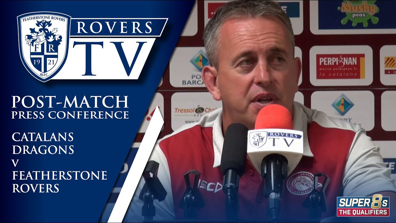 POST-MATCH PRESS CONFERENCE: McNamara relieved as Dragons down Rovers ...